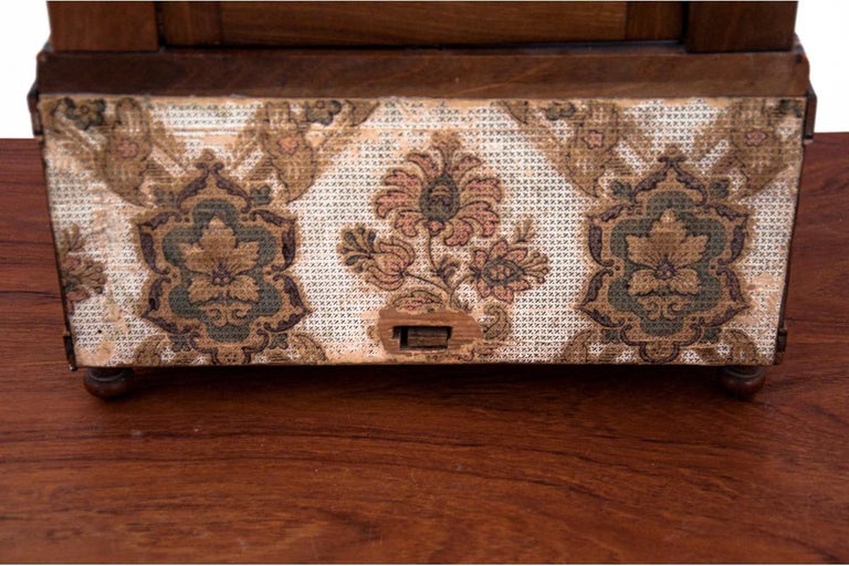Inlayed Antique Casket with Mirror, Northern Europe, circa 1900 at 1stDibs