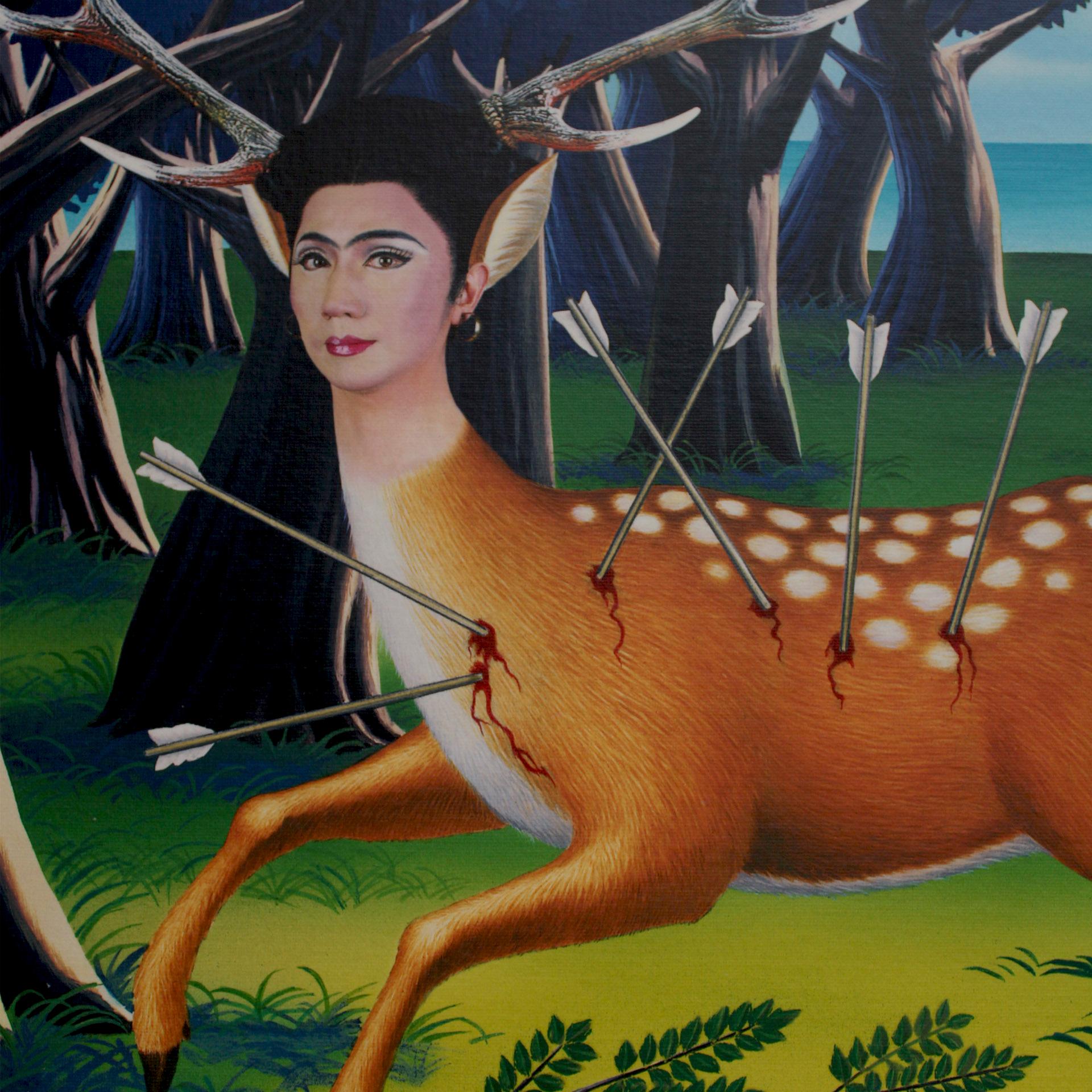 An Inner Dialogue with Frida Kahlo (Fairy Tale) By Yasumasa Morimura For Sale at 1stDibs