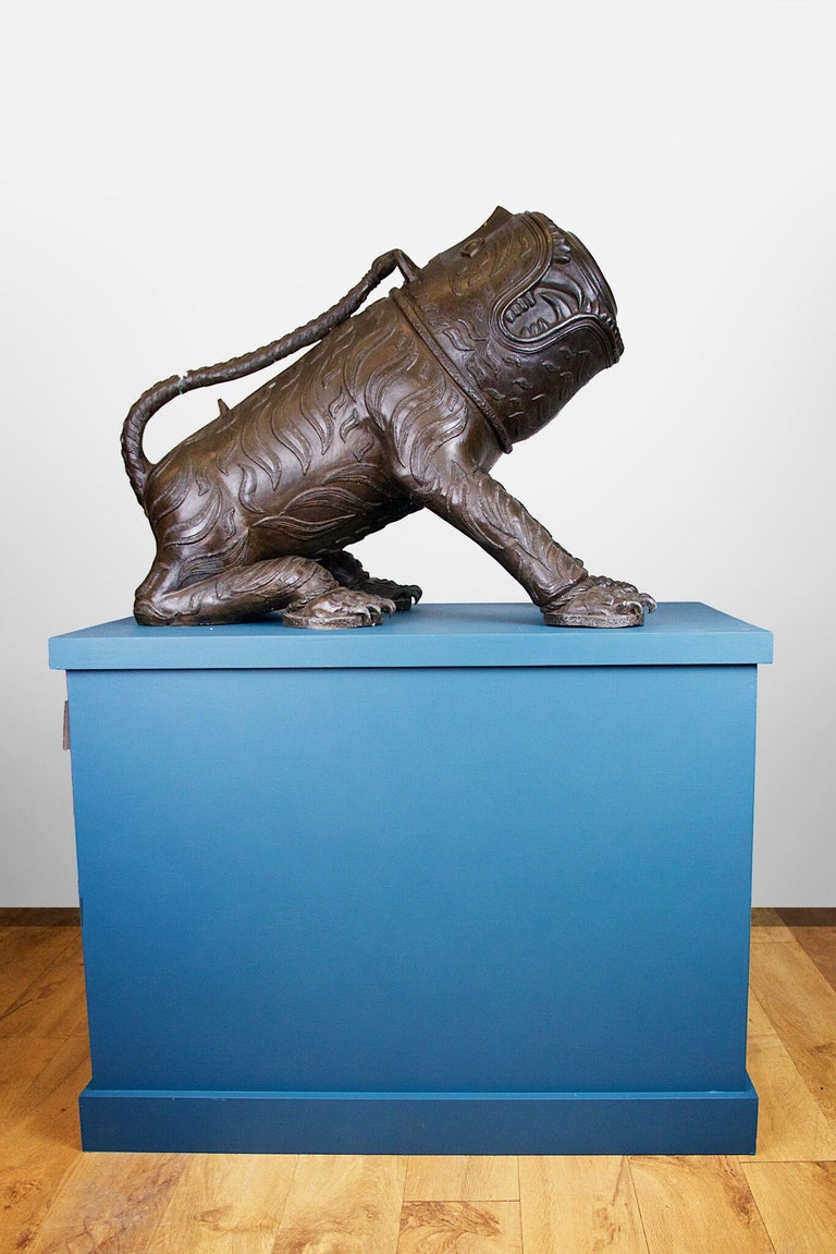 Canon - Interesting Pair of Bronze Tipu Tiger Canon 'mortar', Late 20th ...