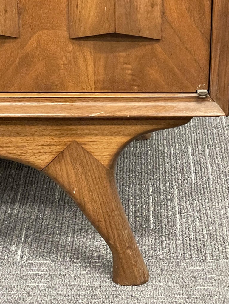 An Irish Mid-Century Modern Breakfront, China Cabinet, Showcase ...