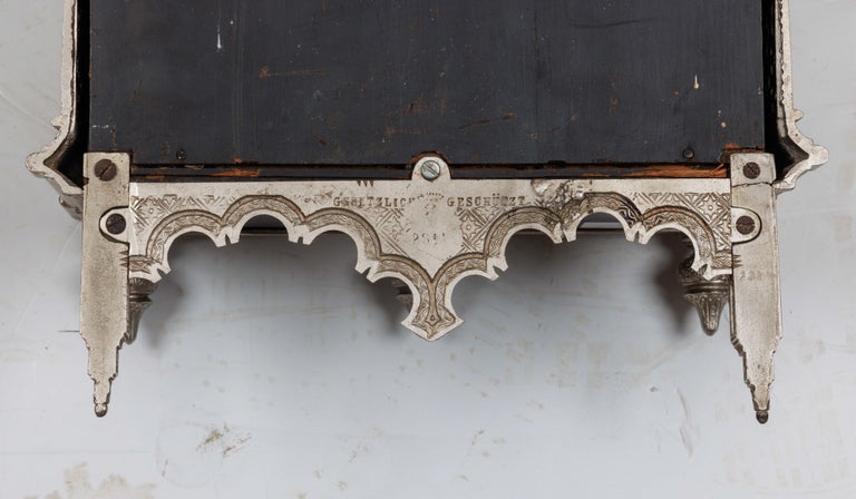 Islamic "Alhambra" Silvered Bronze Quran Cabinet in the Islamic Nasrid ...