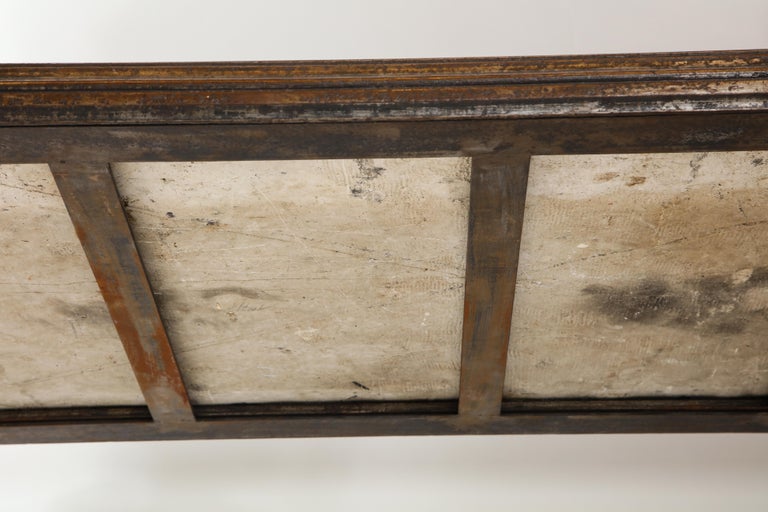 Italian 17th Century Scagliola Panel Mounted on Iron Base as a Coffee ...