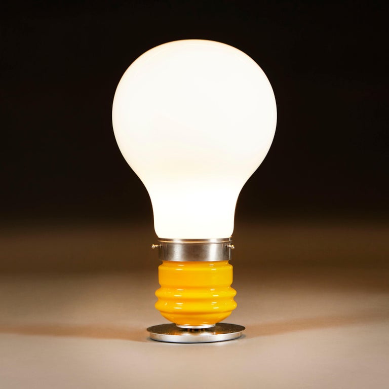Italian 1970's Giant Light Bulb For Sale at 1stDibs