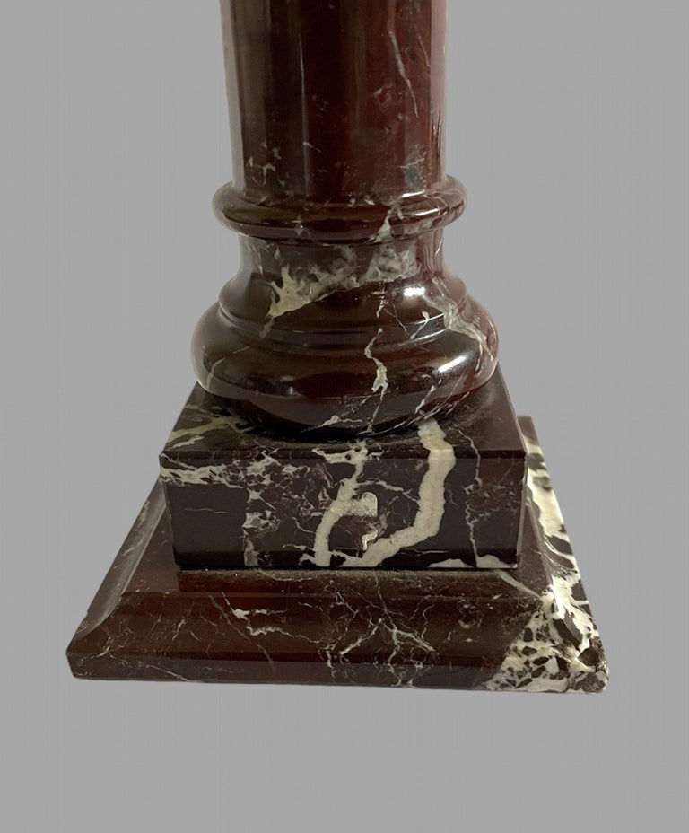 Italian Column Lamp For Sale at 1stDibs