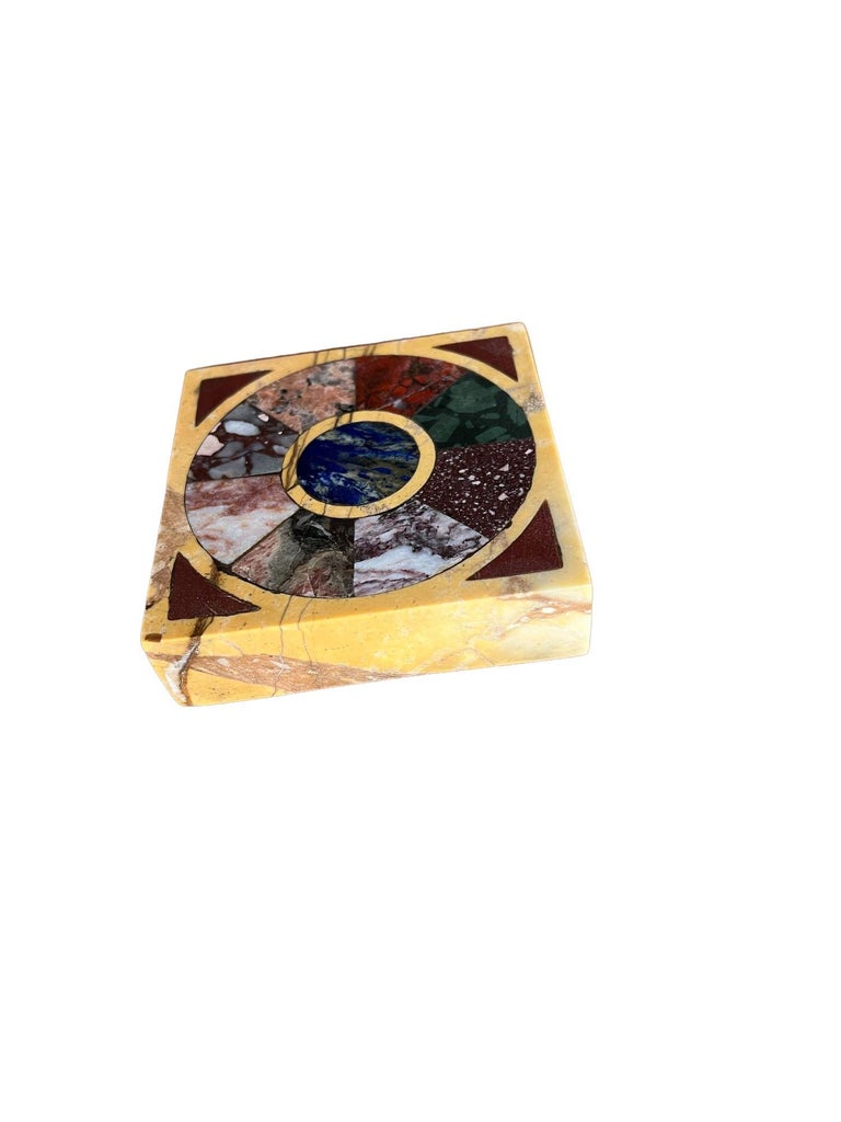 An Italian Specimen Marble Paperweight For Sale at 1stDibs
