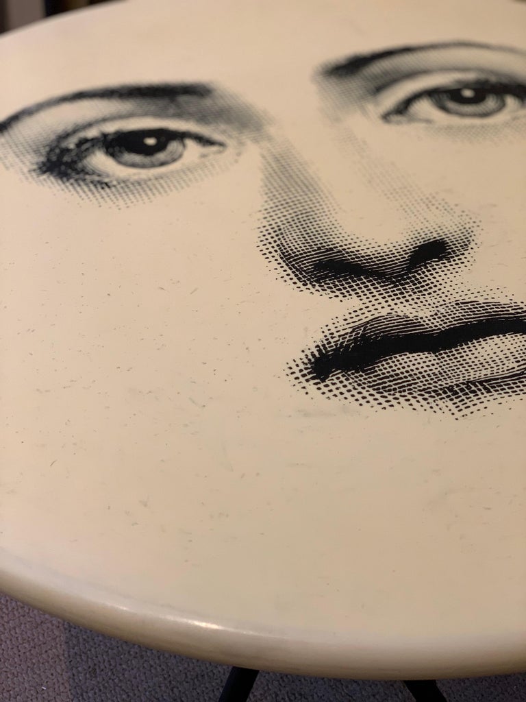 Occasional Table by Fornasetti Printed with Lina Cavalieri's Portrait ...