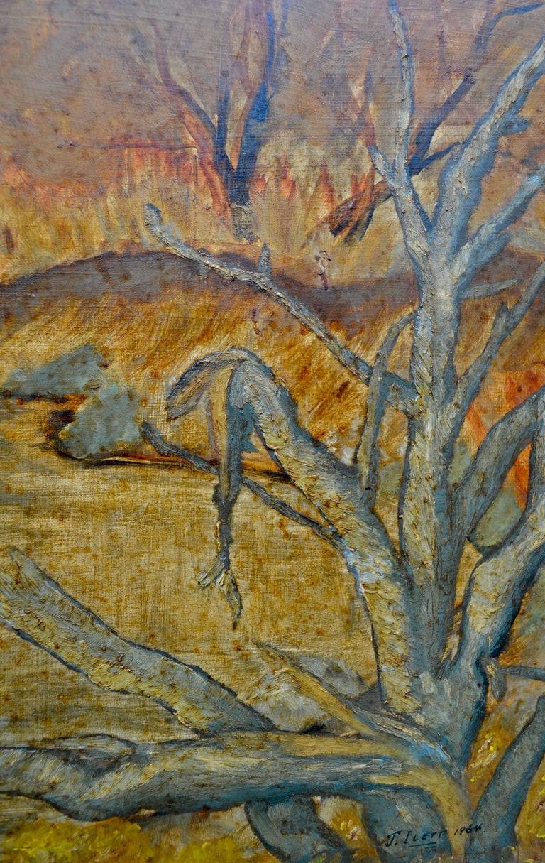 Öl auf Karton eines impressionistischen Gemäldes „ Southern Ontario ...