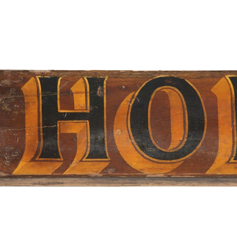 Original Horse Carousel Sign at 1stDibs