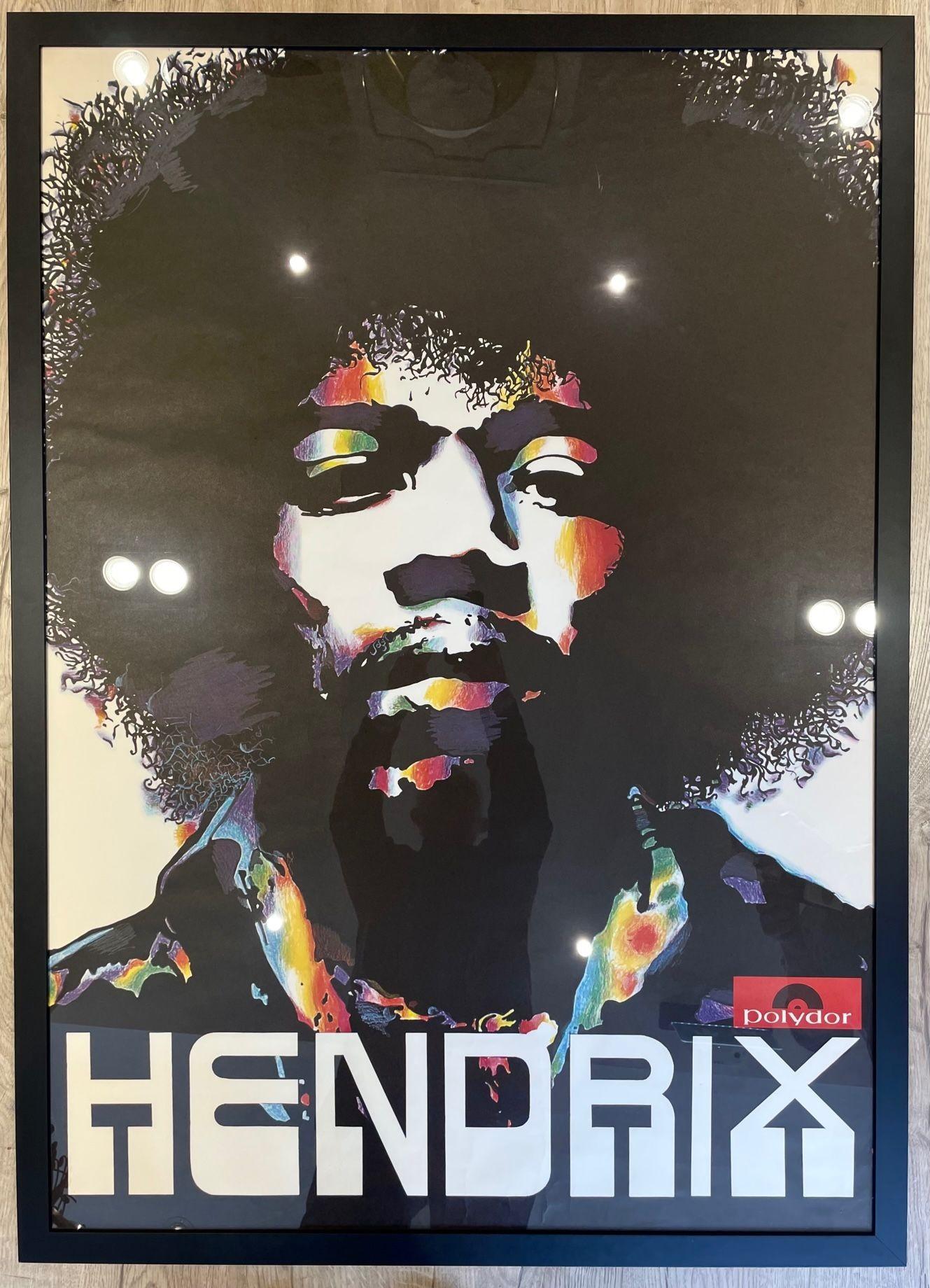 An orignal 1970s promotional poster for Jimi Hendrix's All Along The ...