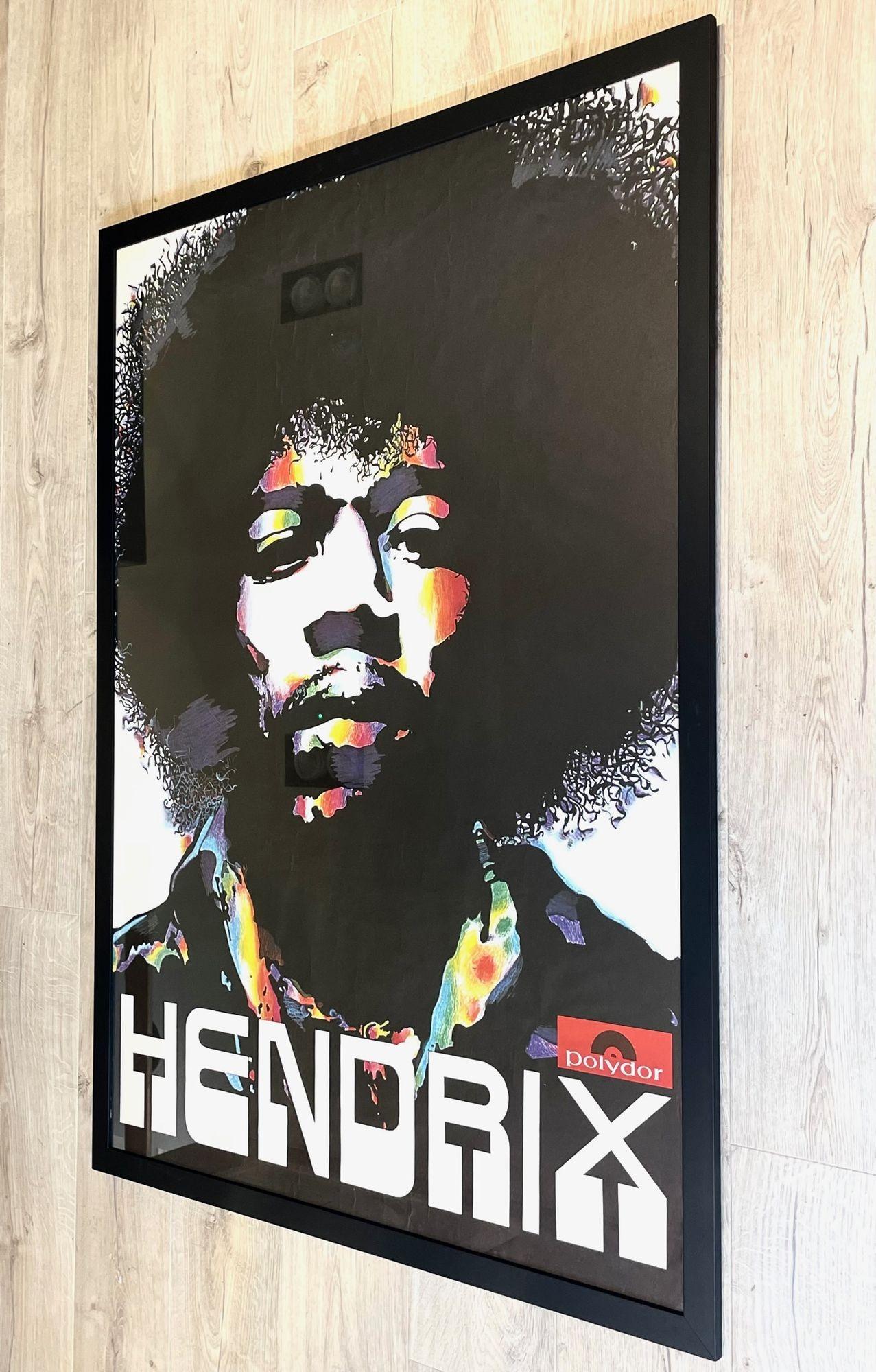 An orignal 1970s promotional poster for Jimi Hendrix's All Along The ...
