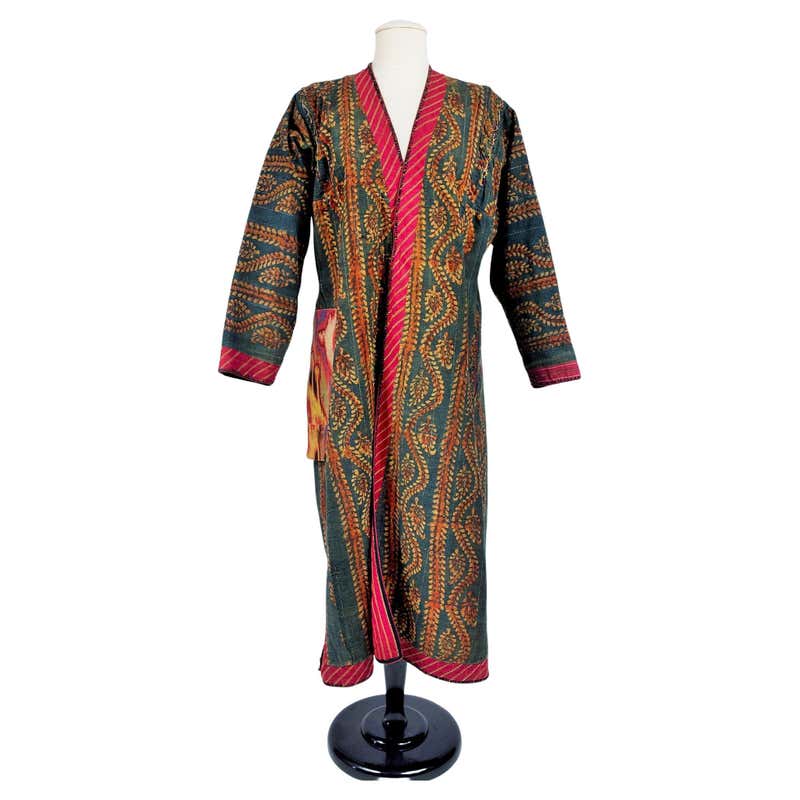 A French Original Gentlemans Frock Coat In Miniature Velvet France