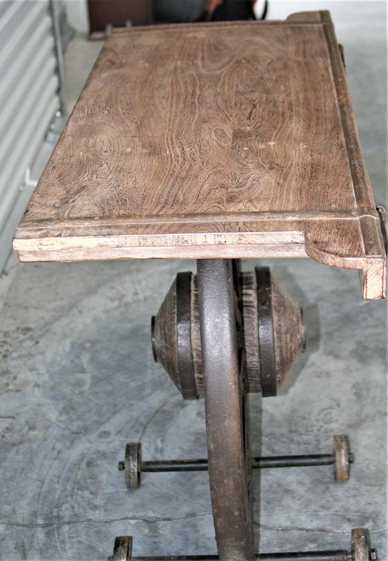 Unique Console Table Entirely Made From Parts Taken from 19th Century ...