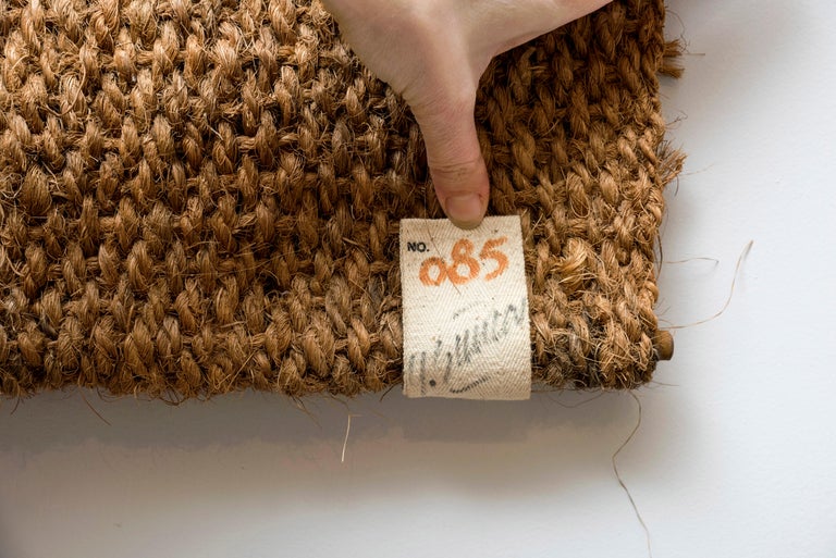 Unusual Sisal Wall Hanging, France, 1970s at 1stDibs