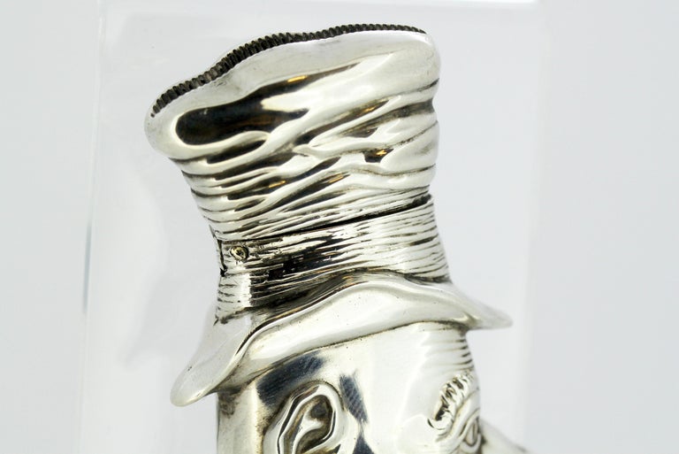 Unusual Victorian Novelty Match Box, Birmingham, 1888 For Sale at 1stDibs