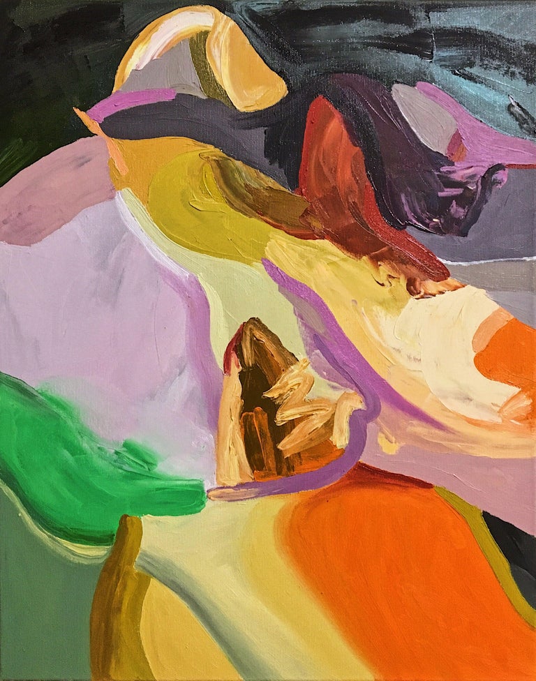 Ana Costov - "Conscience" Contemporary Abstract Oil Painting, Painting ...