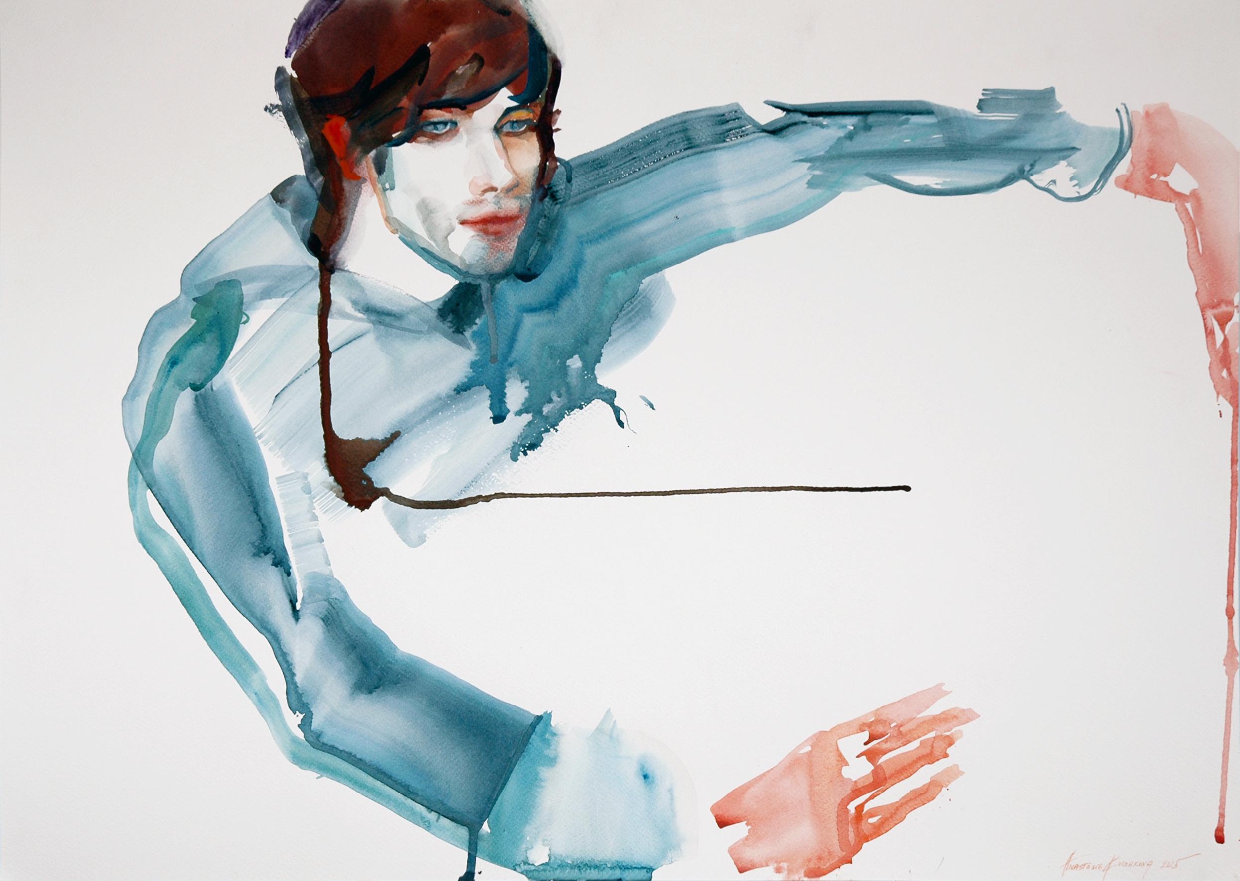 Vienna Secession Portrait Paintings - 4 For Sale at 1stDibs