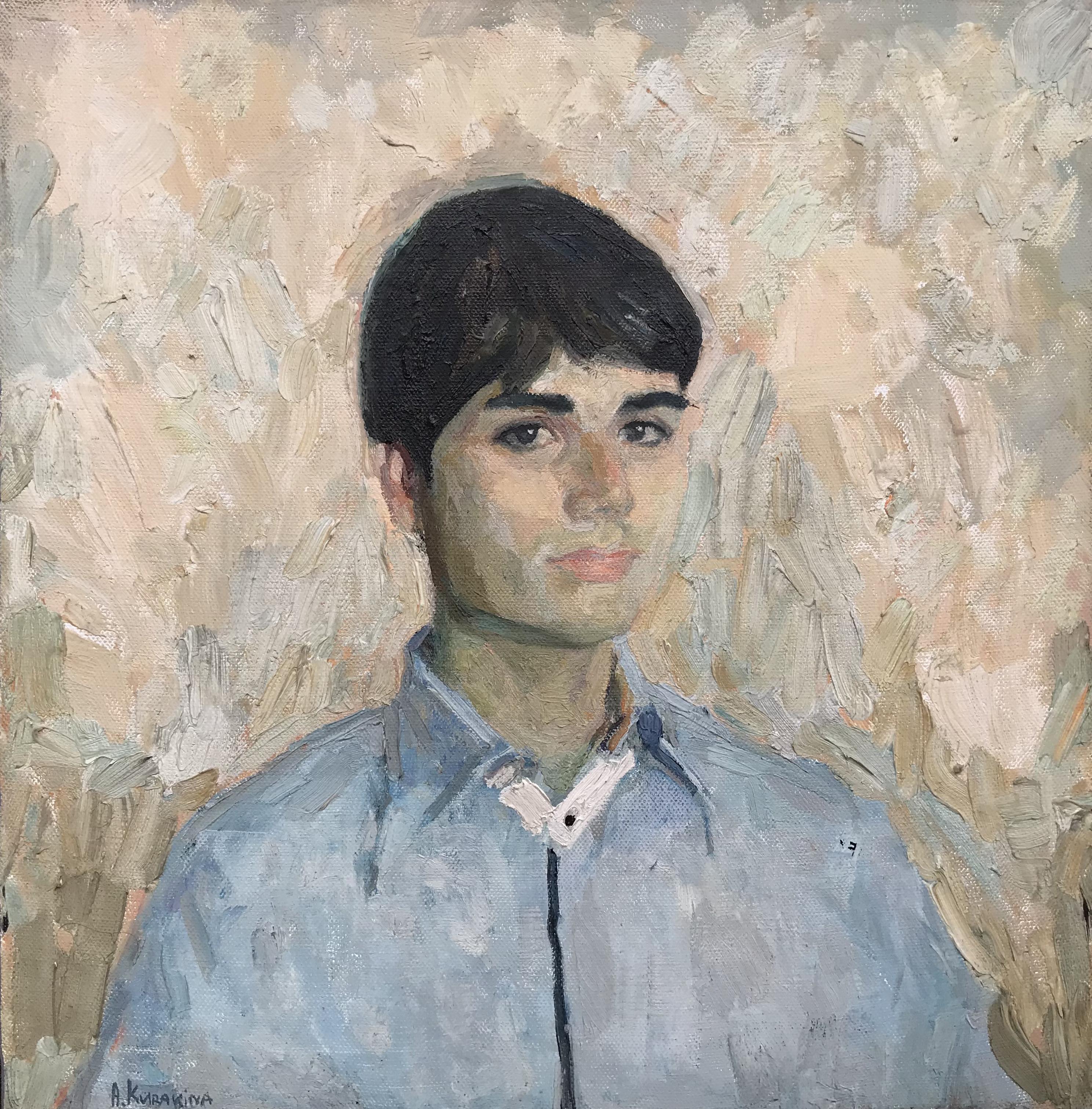 Anastasia Kurakina - portrait of a boy For Sale at 1stDibs | sebby john