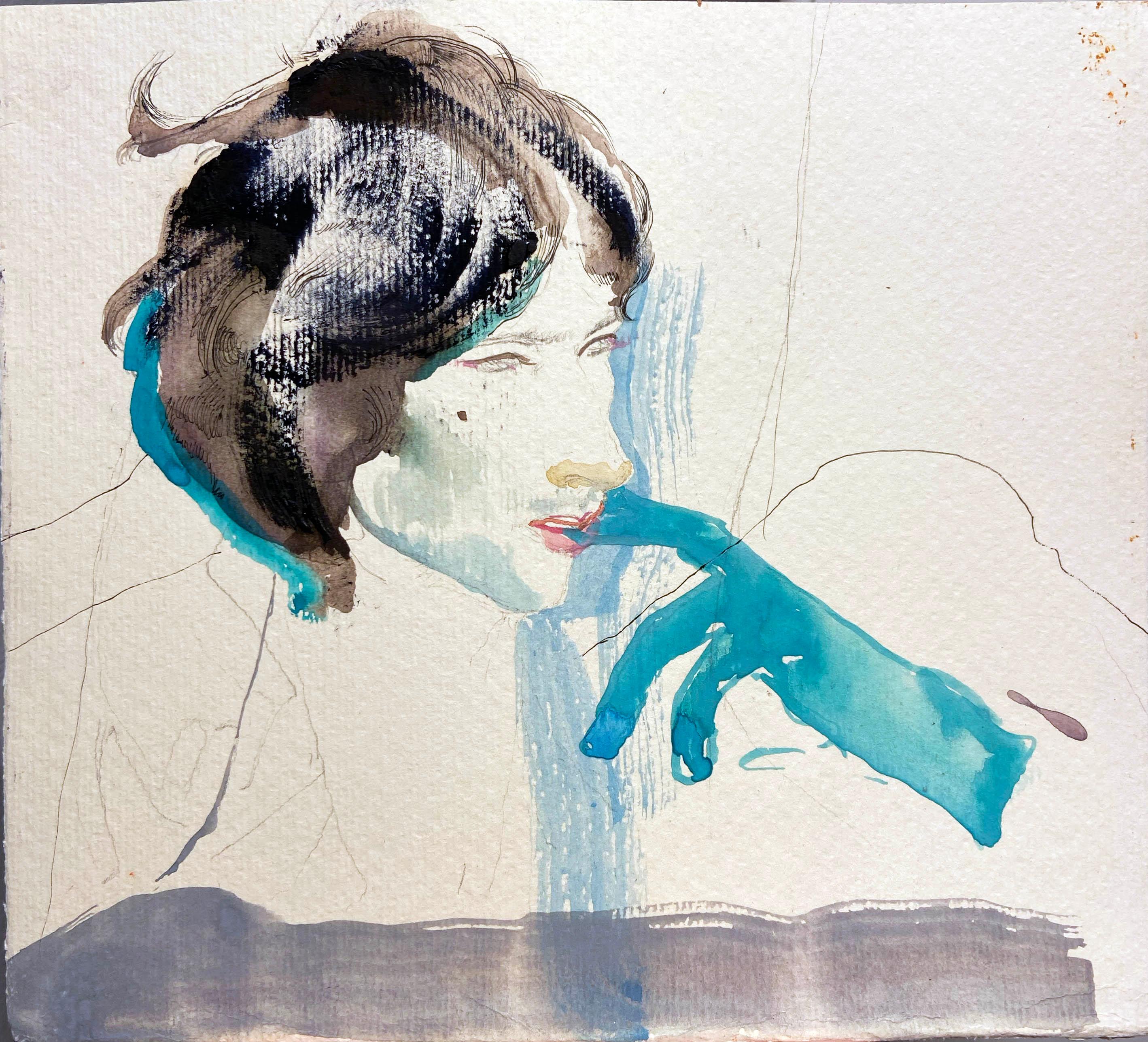 Vienna Secession Figurative Paintings - 8 For Sale at 1stDibs