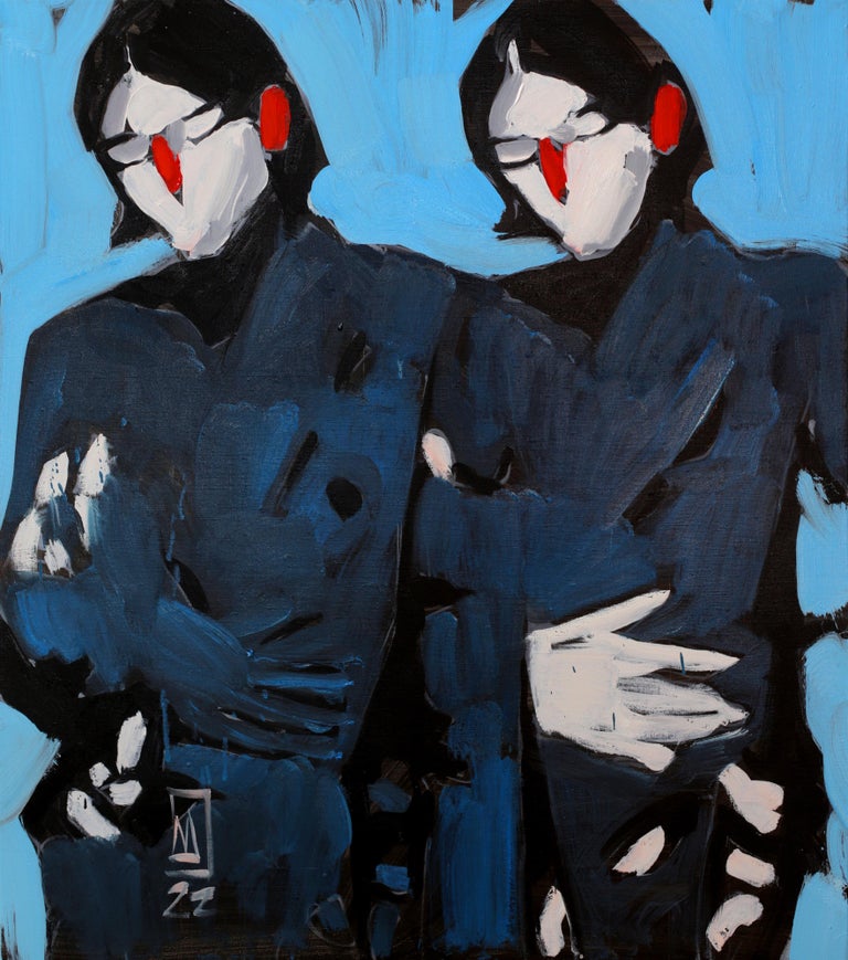 Anastasiia Danilenko - "Copy" Oil Painting 31.5" x 27" inch by ...