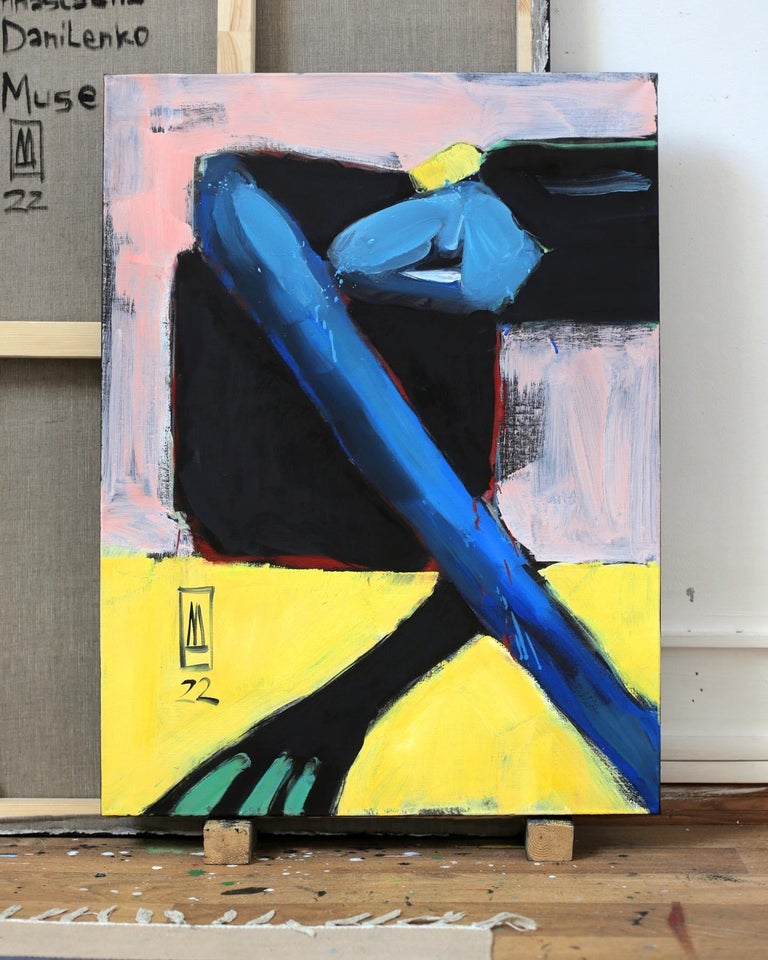 Anastasiia Danilenko - "Embarrassment" Oil Painting 31.5" x 24" inch by ...