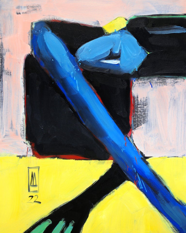 Anastasiia Danilenko - "Embarrassment" Oil Painting 31.5" x 24" inch by ...