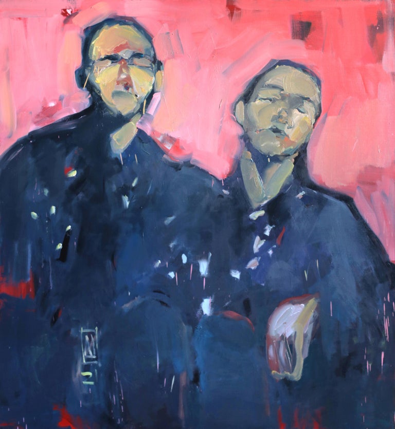 Anastasiia Danilenko - "Humility" Oil Painting 43" x 43" inch by ...