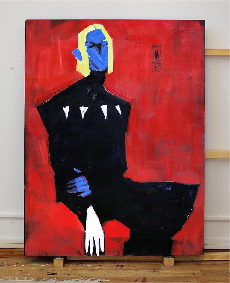 Anastasiia Danilenko - "Revelation" Oil Painting 47" x 35" inch by ...