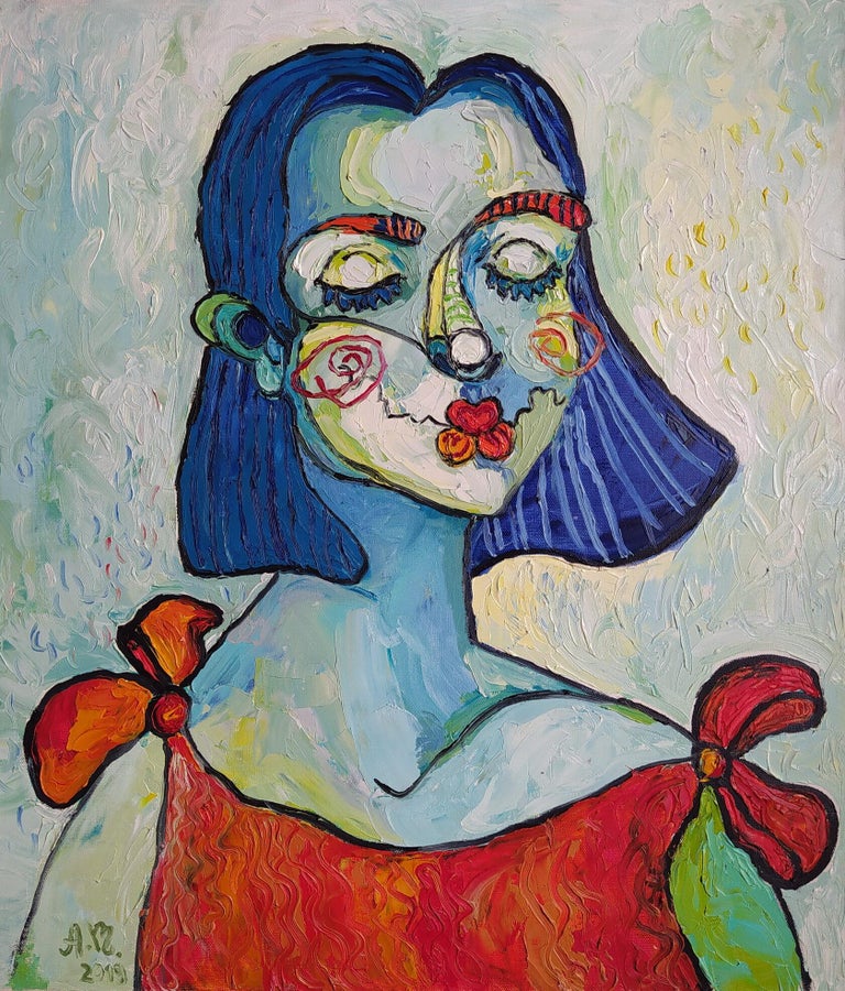 Anastasiya Akulova - Waiting for a kiss For Sale at 1stDibs