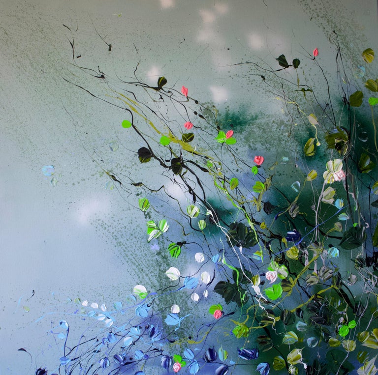 Anastassia Skopp - "Smell Of Silence" floral large painting For Sale at ...