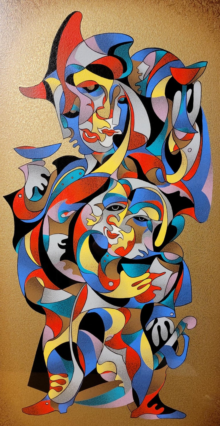 Anatole Krasnyanski Abstract Serigraph No. 11/60 For Sale at 1stDibs