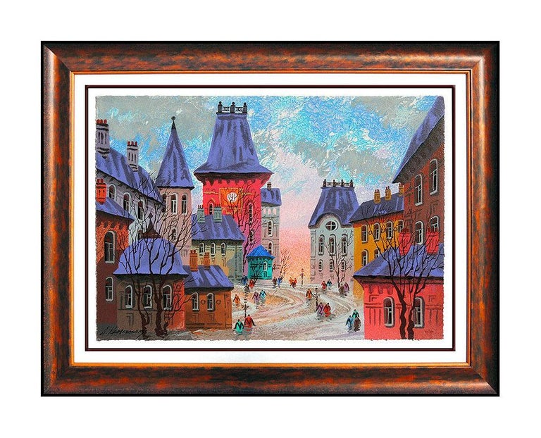 Anatole Krasnyansky - Anatole Krasnyansky Original Embossed Serigraph ...