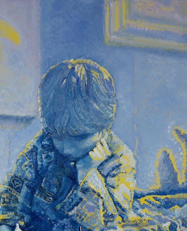 Anatoly Varvarov Viktorovich - Chess, Original oil Painting, One of a ...