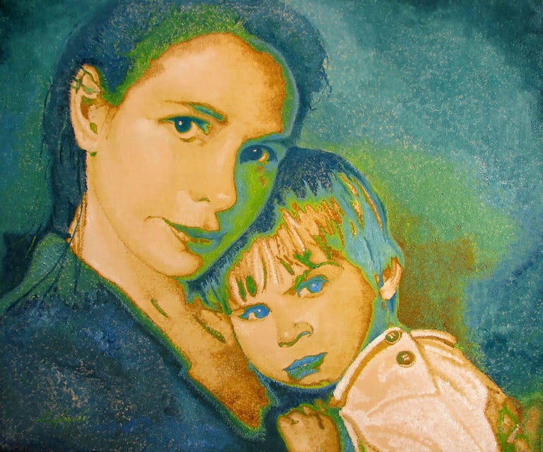 Anatoly Varvarov Viktorovich - Loved Ones, Original oil Painting, One ...