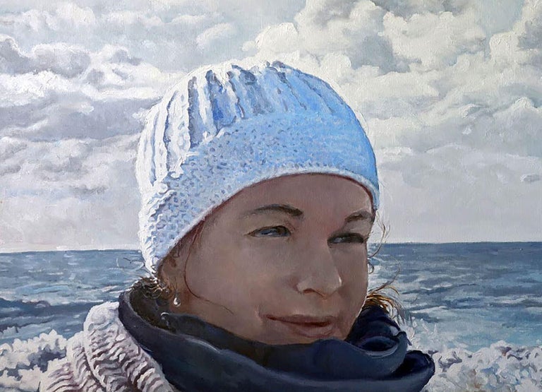 Anatoly Varvarov Viktorovich - North Sea, Original oil Painting, One of ...