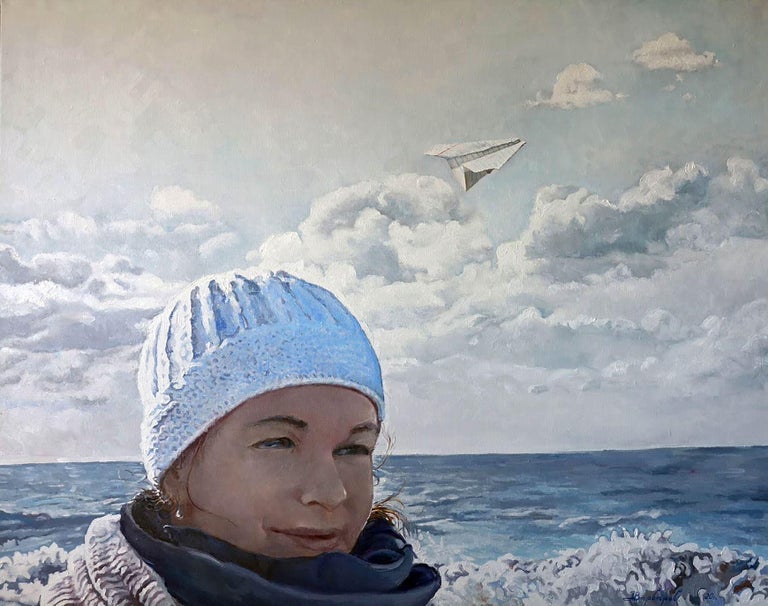 Anatoly Varvarov Viktorovich - North Sea, Original oil Painting, One of ...