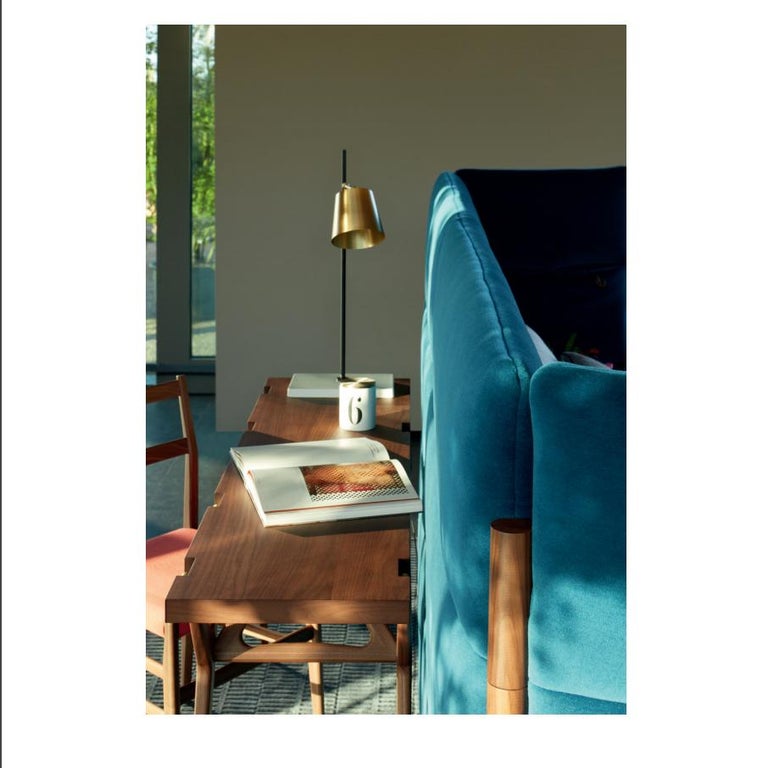 Anatomy Design 'Lab Light Table' Brass, Porcelain and Steel Lamp by ...