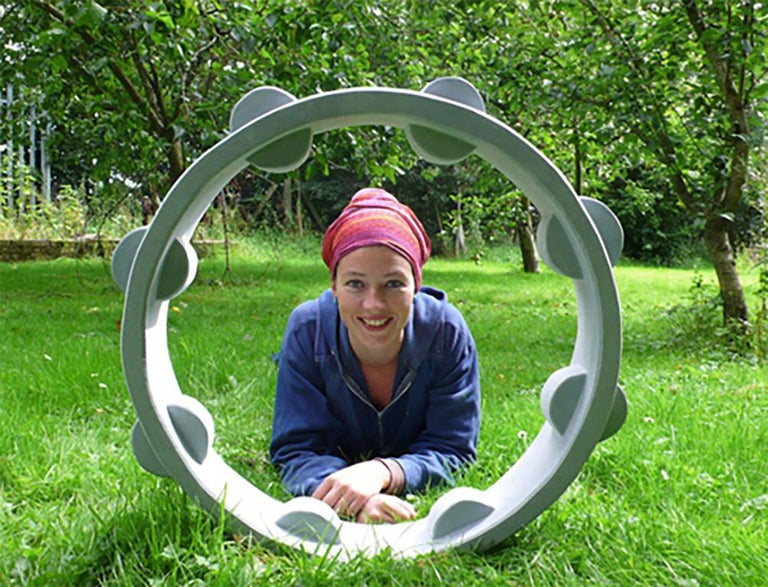 "Ancestral" White, Grey Limestone Sculpture by Irish Artist Helen O ...
