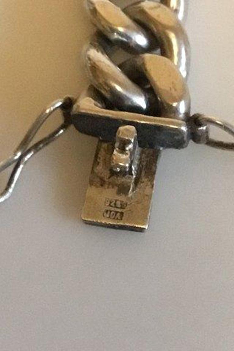 Anchor Chain in Sterling Silver, Stamps JOA For Sale at 1stDibs
