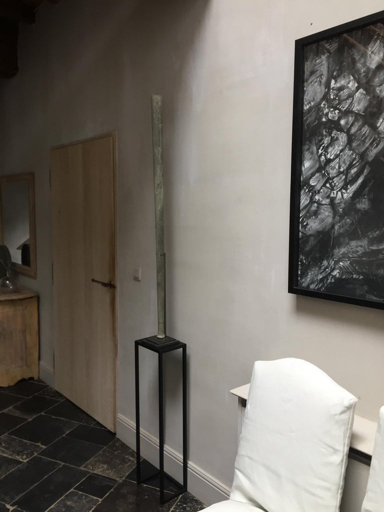 Ancient Bactrian Marble Idol Staff Sceptor For Sale at 1stDibs