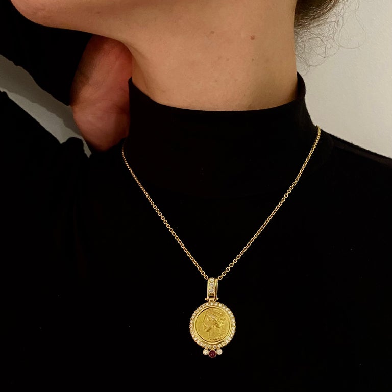 Ancient Carthage Punic Gold Electrum Stater Coin 320 BC 18Kt Gold ...