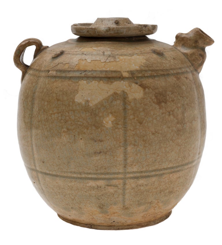 Ancient Ceramic Pitcher, China, 17th Century at 1stDibs