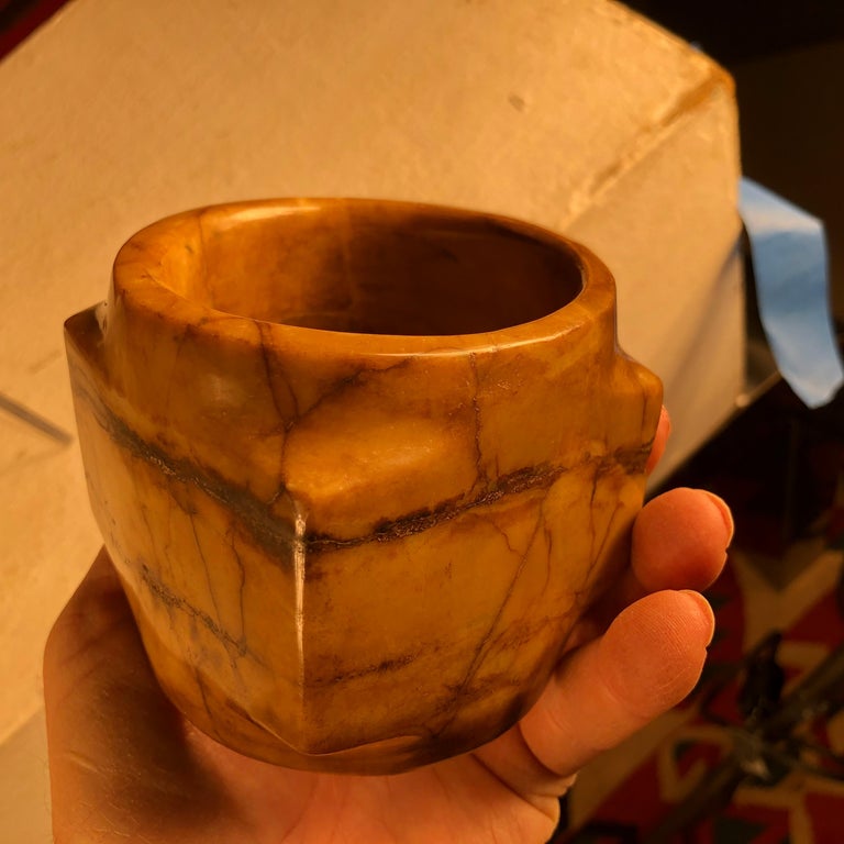 Ancient Chinese Heavenly Jade Tube Cong at 1stDibs