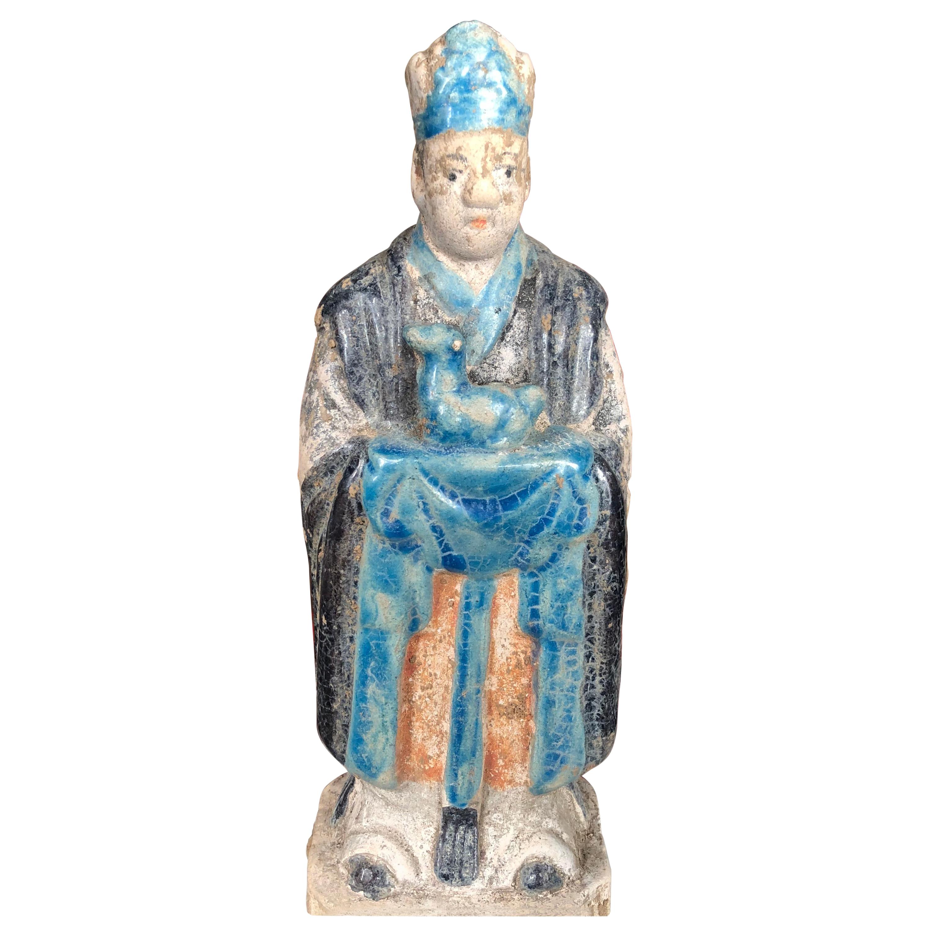 Ancient Chinese Zodiac Figure with "Dog", Ming Dynasty, 1368-1644 at ...