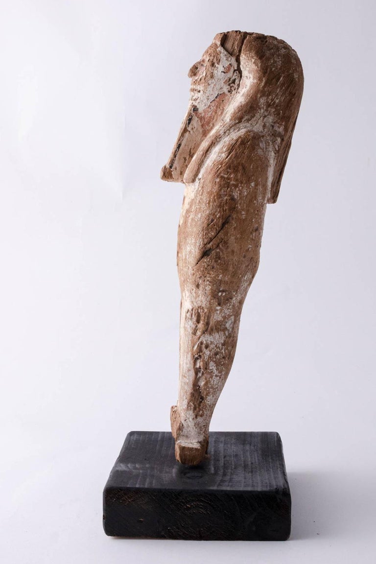 Ancient Egyptian Carved Cypress Wood Figure at 1stDibs | egyptian ...