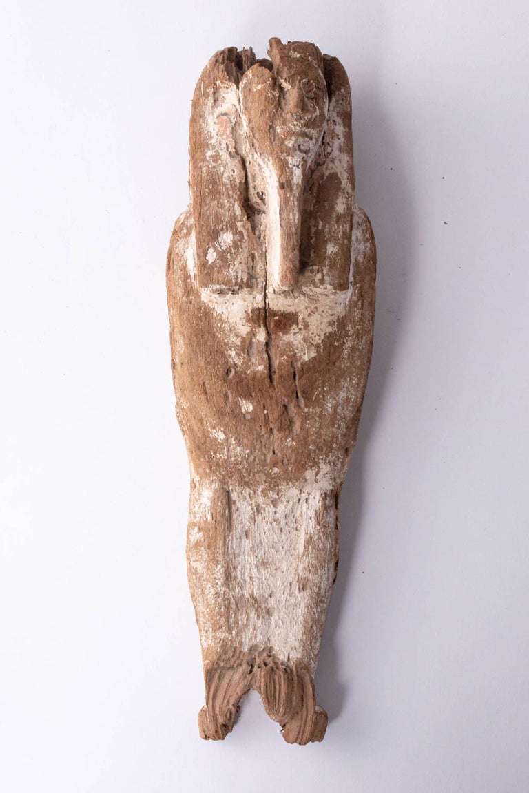 Ancient Egyptian Carved Cypress Wood Figure at 1stDibs | egyptian ...