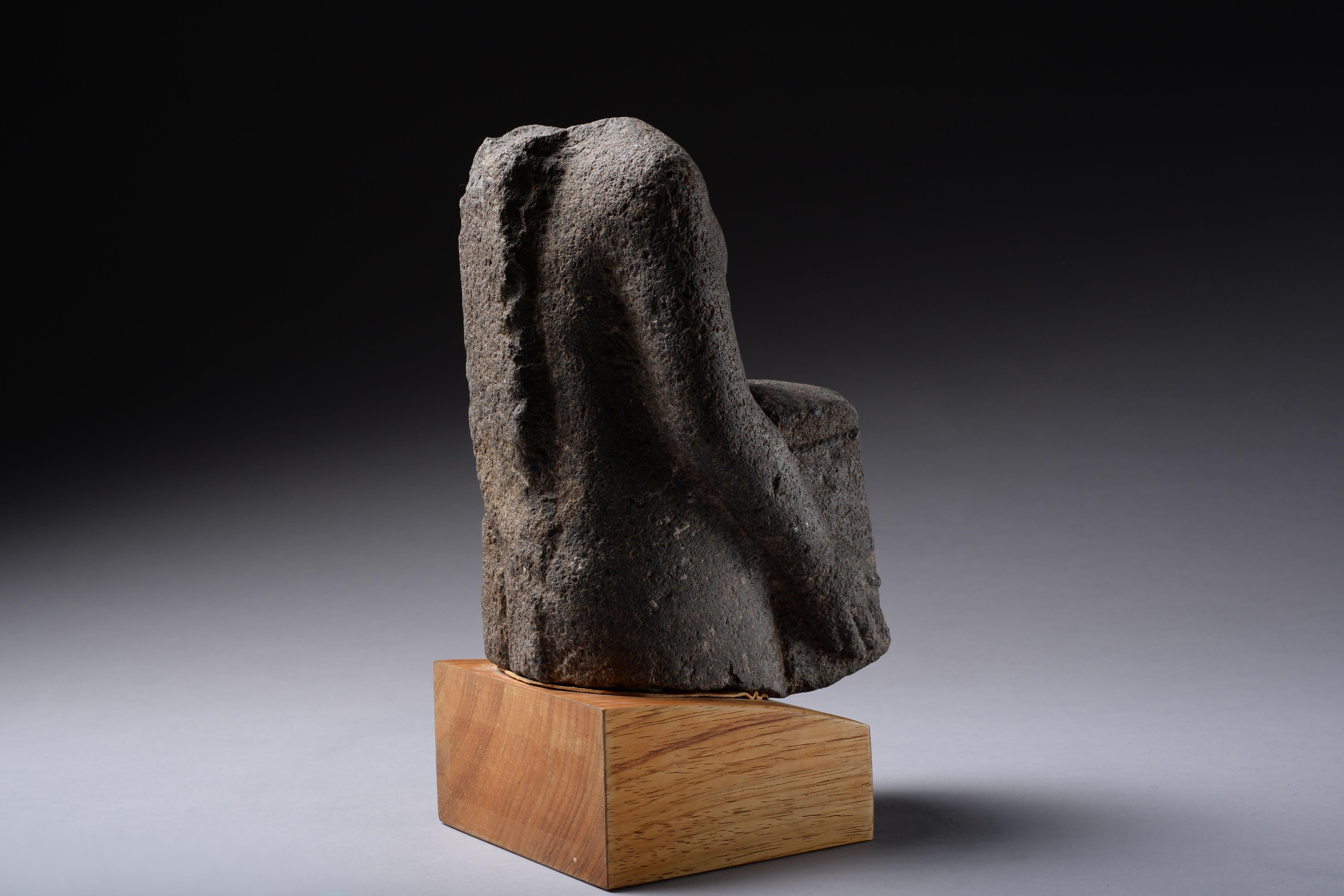 Ancient Egyptian Shrine Bearer Statue For Sale at 1stDibs