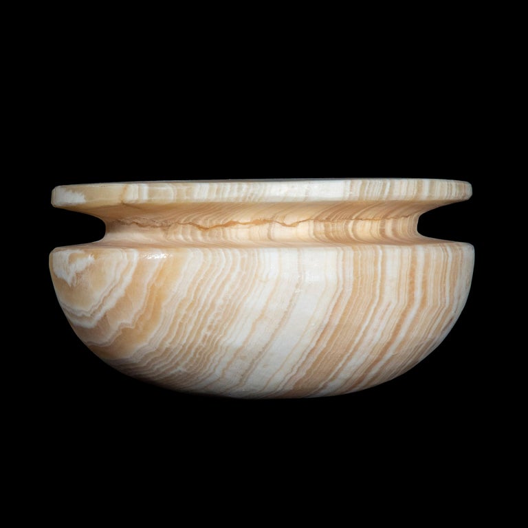 Ancient Egyptian Style Alabaster Vessel at 1stDibs