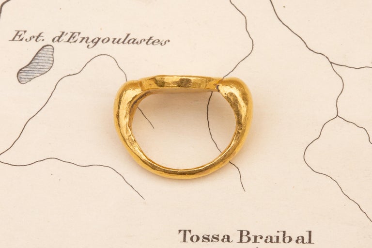 Ancient Gold Javanese Ring 9th-10th Century Fish and Lotus Flower For ...