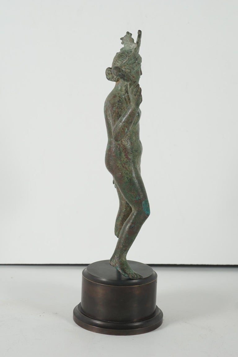 Ancient Grecco-Roman Bronze Figure of Isis/ Aphrodite from Second ...
