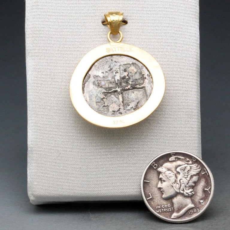 Ancient Greek 5th Century BC Ephesus Bee Coin 18K Gold Pendant For Sale ...